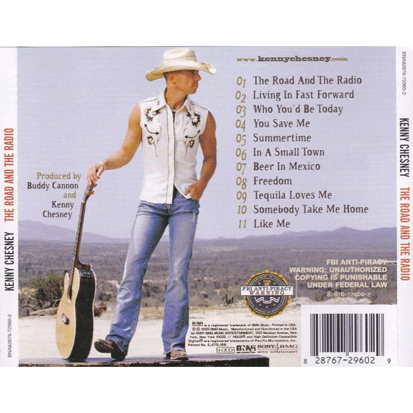 Kenny Chesney - The Road and the Radio - CD Kenny Chesney - The Road and the Radio - CD