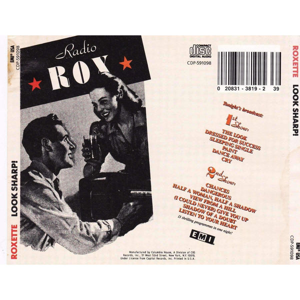 Roxette - Look Sharp! - CD