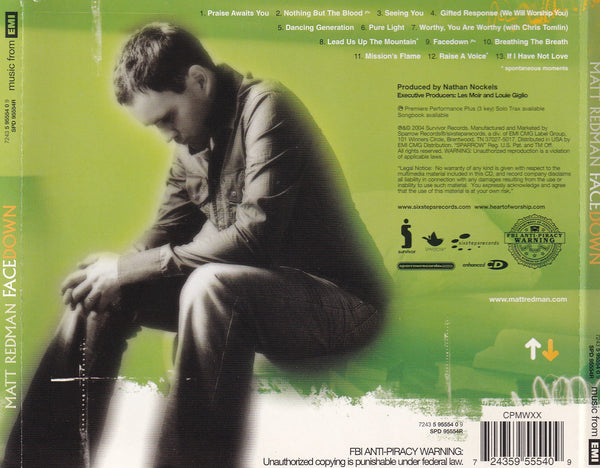 Matt Redman - Facedown - CD