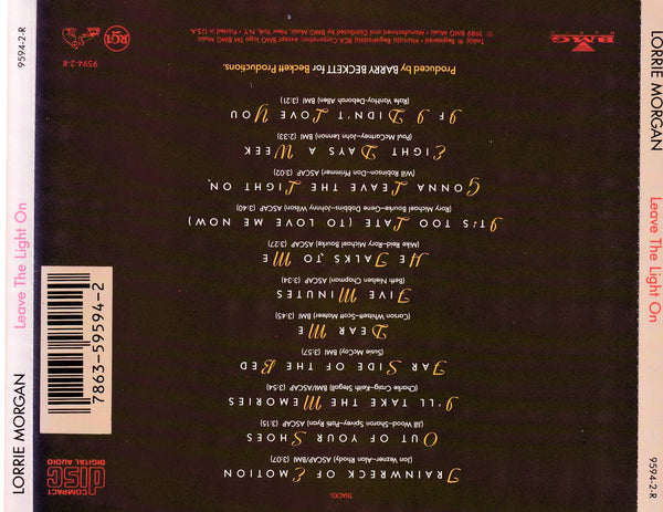 Lorrie Morgan - Leave the Light On - CD