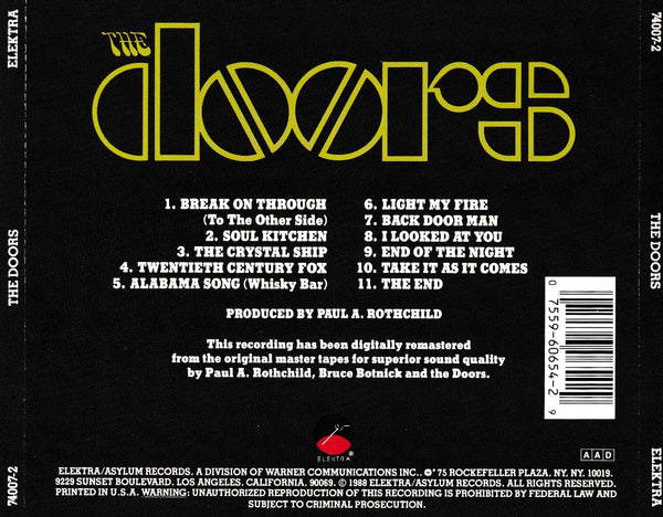 The Doors - The Doors - CD