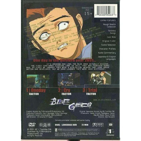 DVD - Blue Gender Vol.1