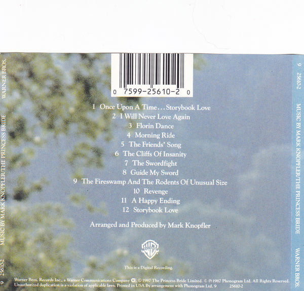 Soundtrack - The Princess Bride - CD