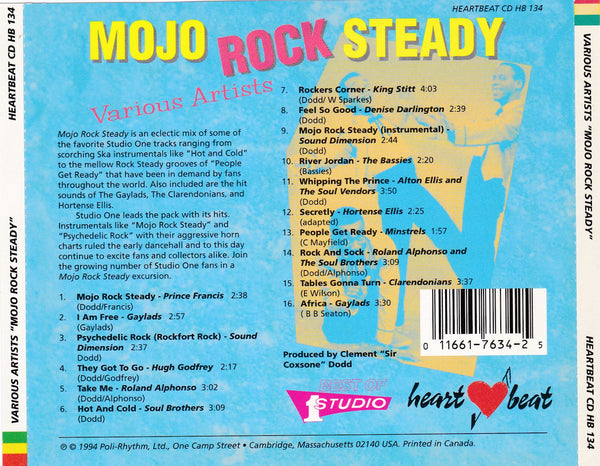 Various Artists - Mojo Rock Steady - TheCDexchange.com Music
