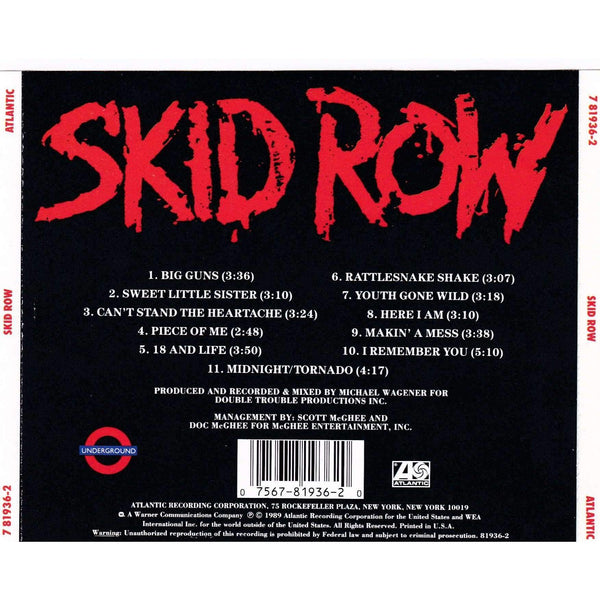 Skid Row - Skid Row - CD